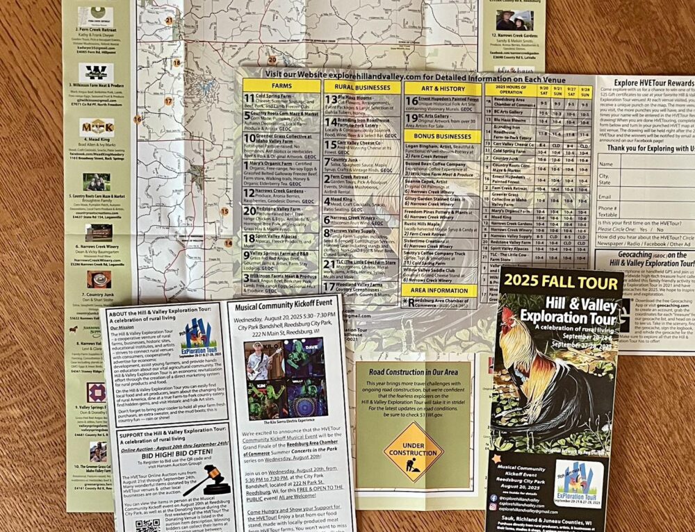 Printable 2024 Brochure & Map is Ready to Download!! - Hill & Valley ...